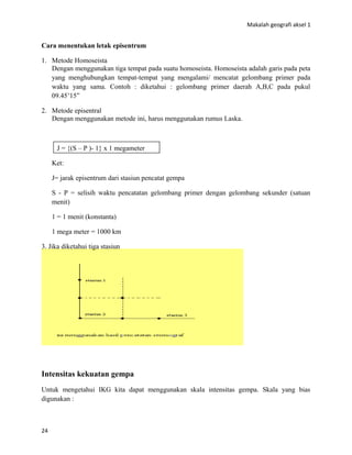 Susunan muka bumi | PDF