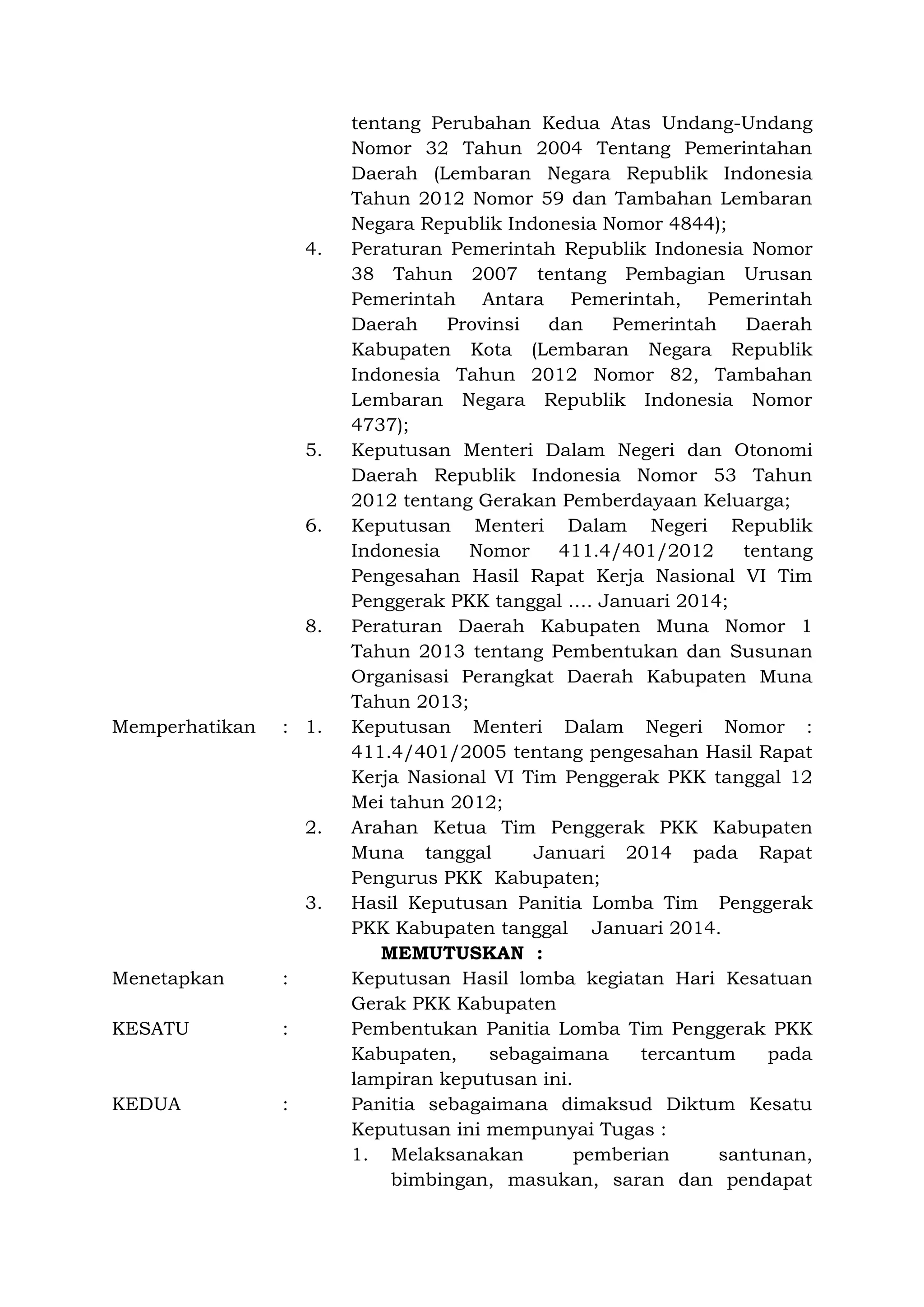 Susunan panitian juri pkk kabupaten muna 2 | DOCX