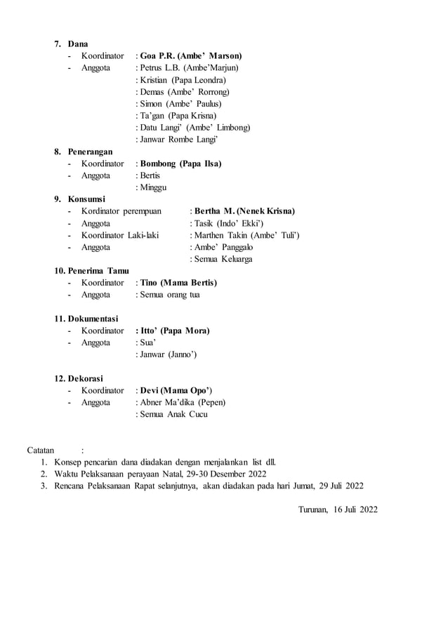 SUSUNAN PANITIA PERAYAAN NATAL KELUARGA BESAR BIRRA.docx SUSUNAN PANITIA PERAYAAN NATAL KELUARGA BESAR BIRRA.docx