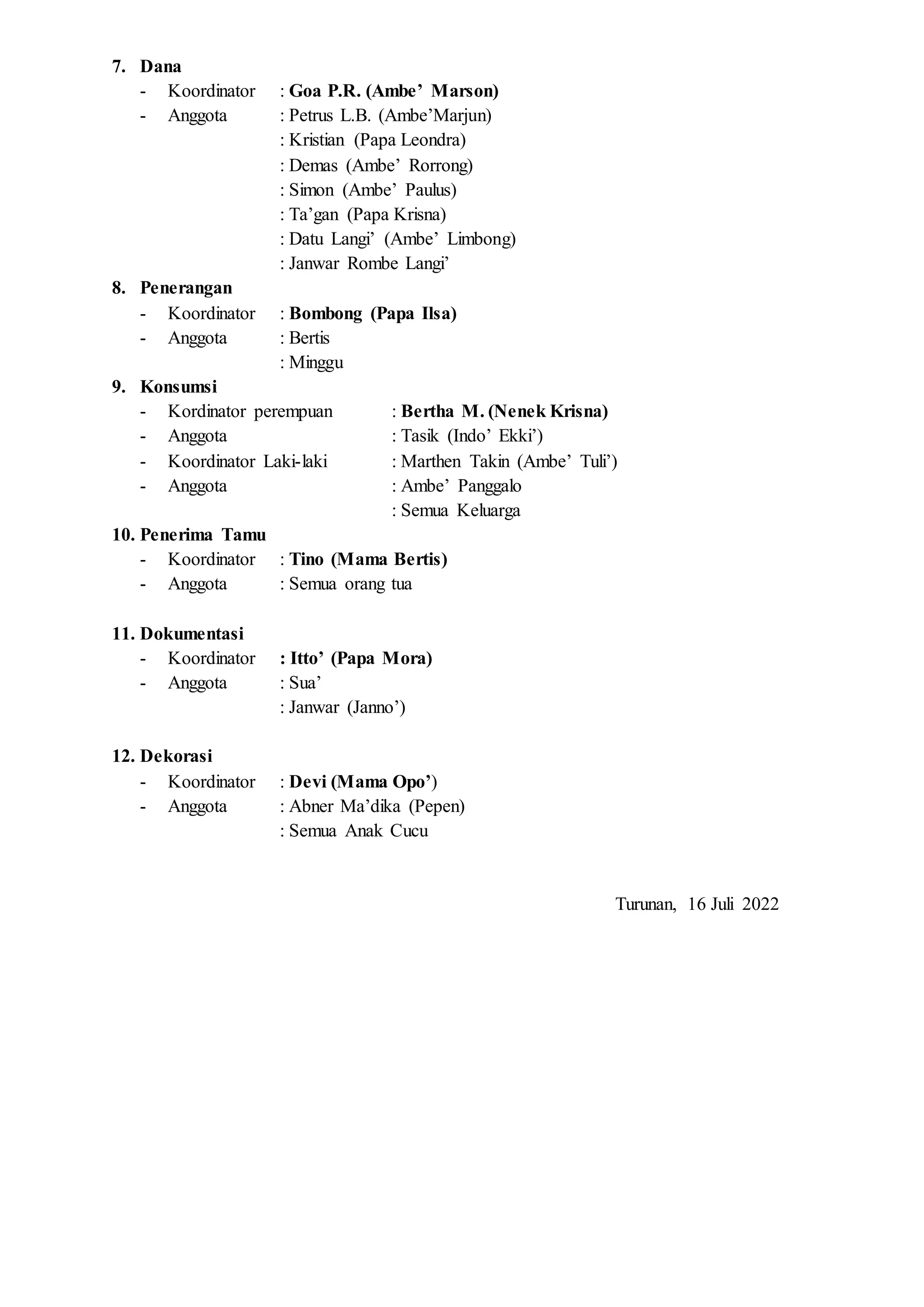 SUSUNAN PANITIA PERAYAAN NATAL KELUARGA BESAR BIRRA.docx