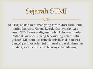 Membuat Produk Minuman Tradisional | PPTX