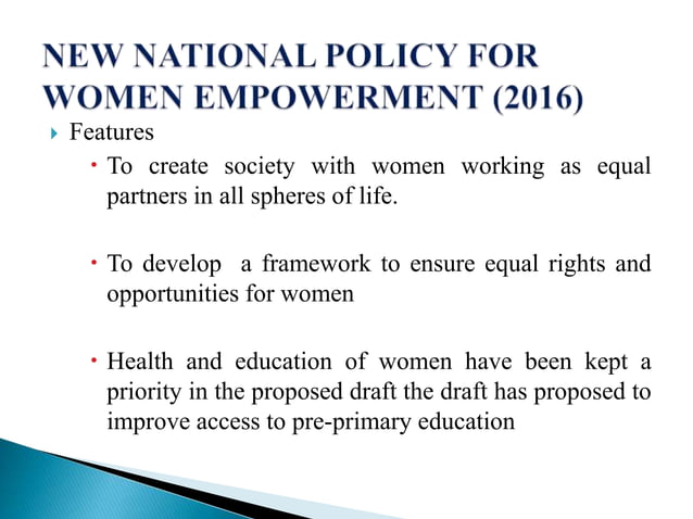 women empowerment ppt | PPTX | Women\'s Health | Healthy Living