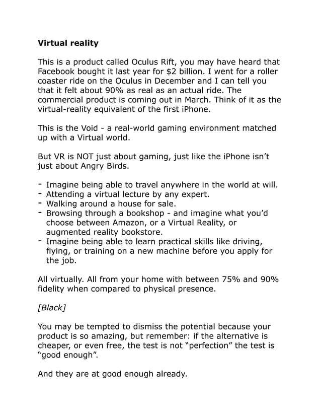 SU Talk - Rotary - script | PDF