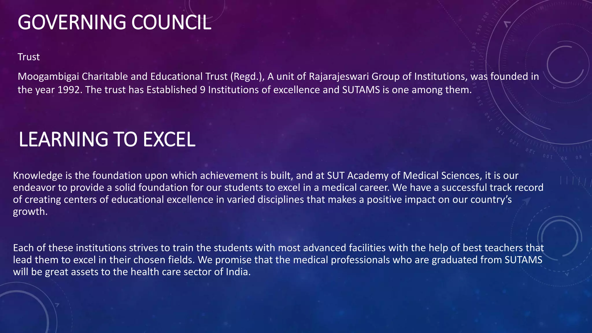 SUT ACADEMY OF MEDICAL SCIENCES | PPTX