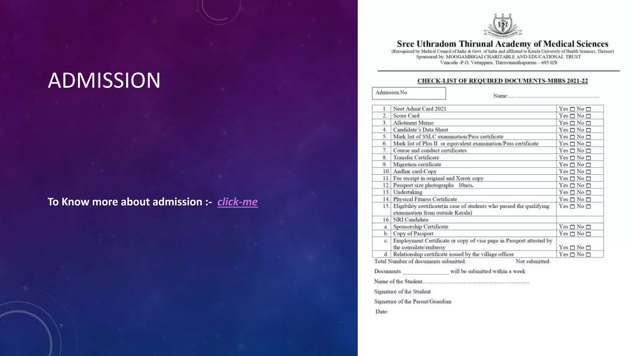 SUT ACADEMY OF MEDICAL SCIENCES | PPTX