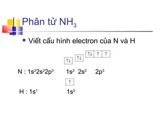 Su tao thanh h2 o nh3 | PPT