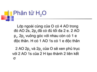 Su tao thanh h2 o nh3 | PPT