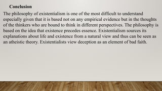micro teaching on Existentialism . pptxn | PPT