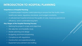 “Process and Importance of Hospital Planning” | PDF