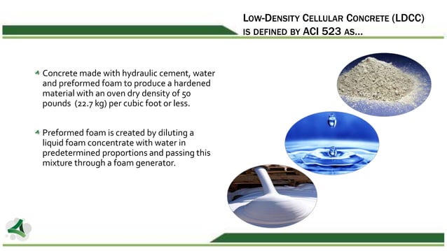 Low Density Cellular Concrete | PPTX