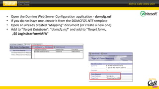 HCL Domino V12 - TOTP | PPT