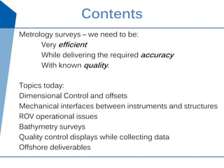 Zupt Inertial Metrology - SUT / THS Subsea Metrology Seminar | PPTX