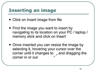 Sutton cvs power point handouts | PPT