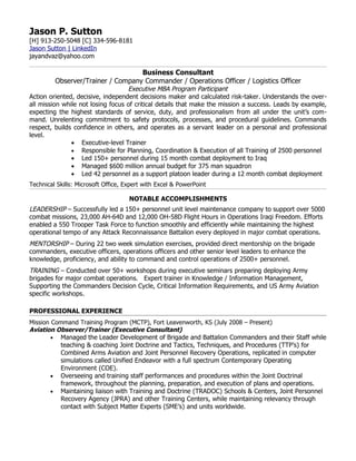 Sutton J Resume | DOC