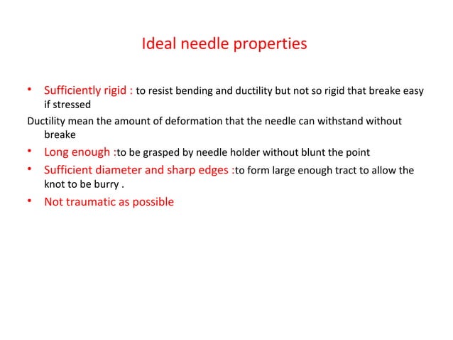 Suture in ophthalmic surgery | PPT