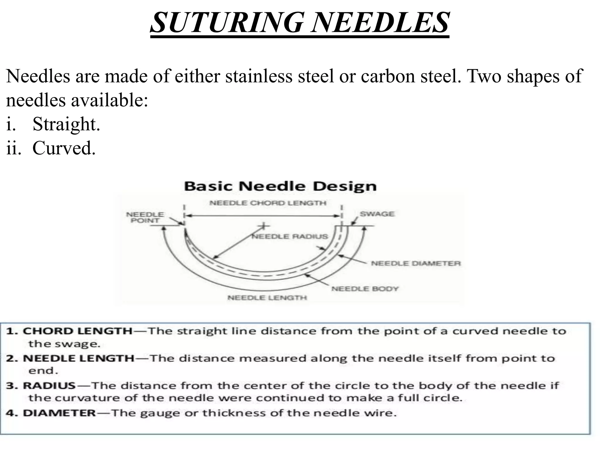 Suturing Materials and Techniques | PPTX