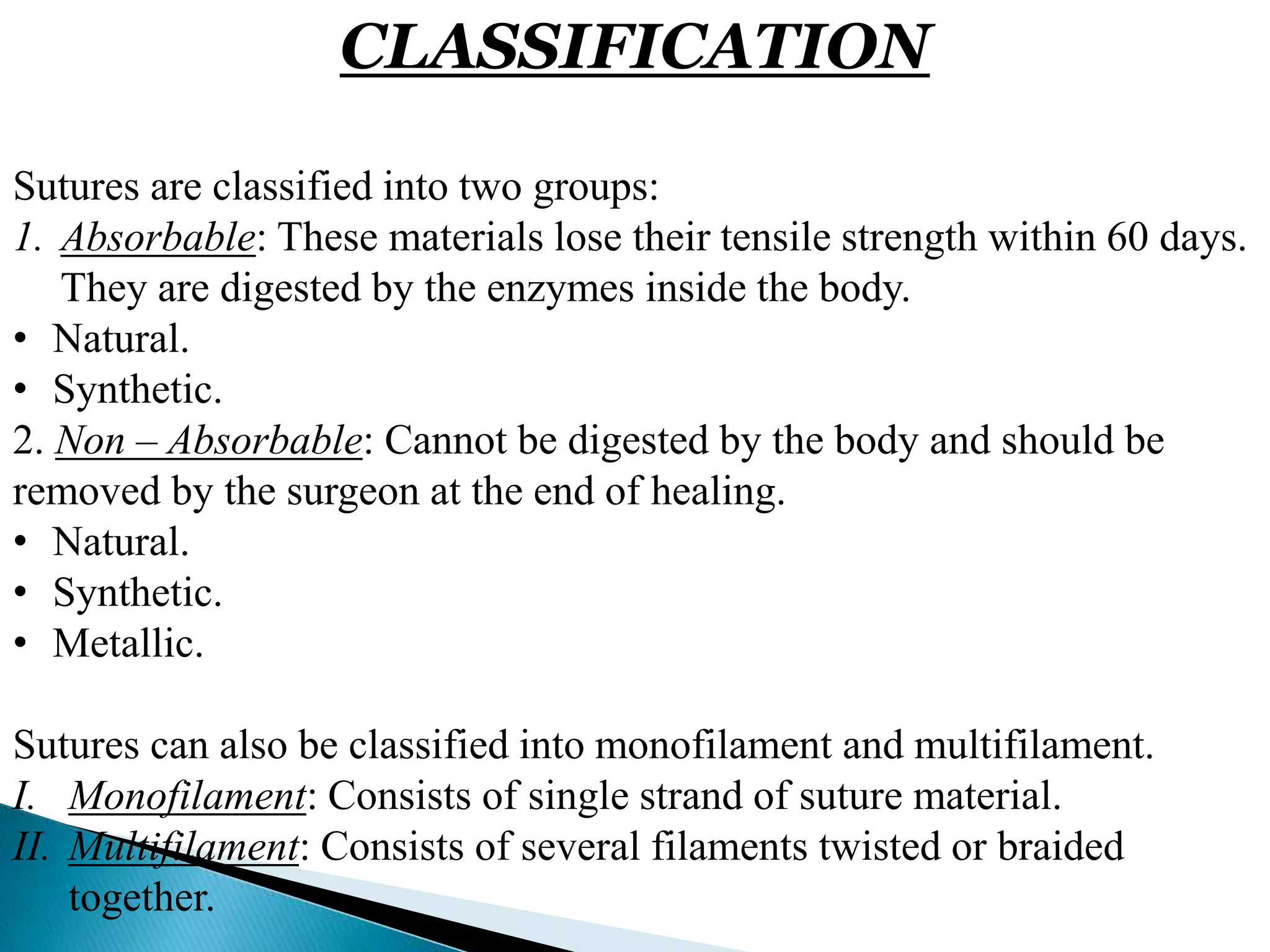 Suturing Materials and Techniques | PPTX