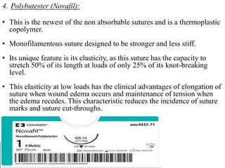 Suturing Materials and Techniques | PPTX