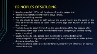 SUTURES AND SUTURING TECHNIQUES BY DR GOURAV | PPTX