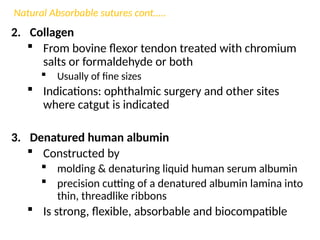 SUTURE pattern, types, uses and tools used | PPTX