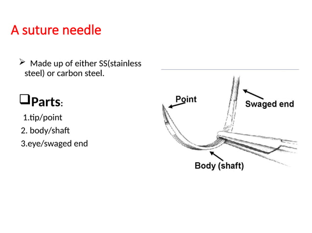 SUTURE AND SUTURING TECHNIQUES IN SURGERY | PPTX | First Aid | Injuries