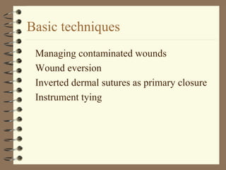 Suture Basics | PPT