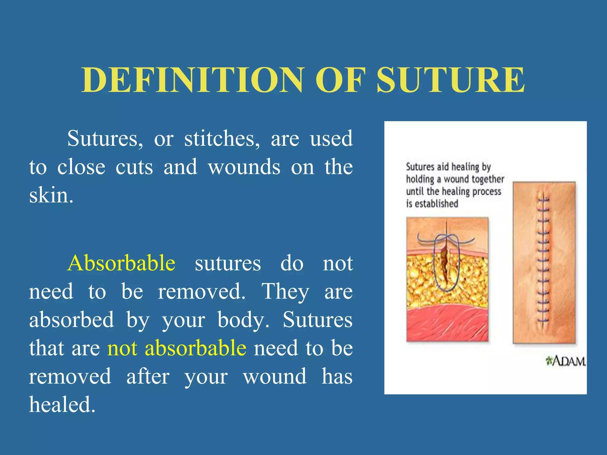 Suture care | PDF