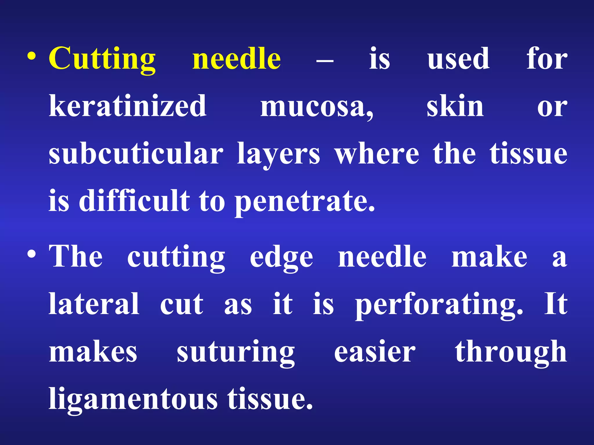 Suture material | PPT