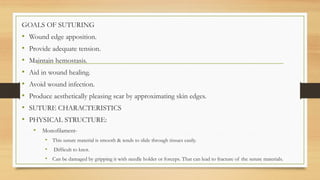 SUTURE MATERIAL AND SUTURING TECHNIQUES p(0).pptx
