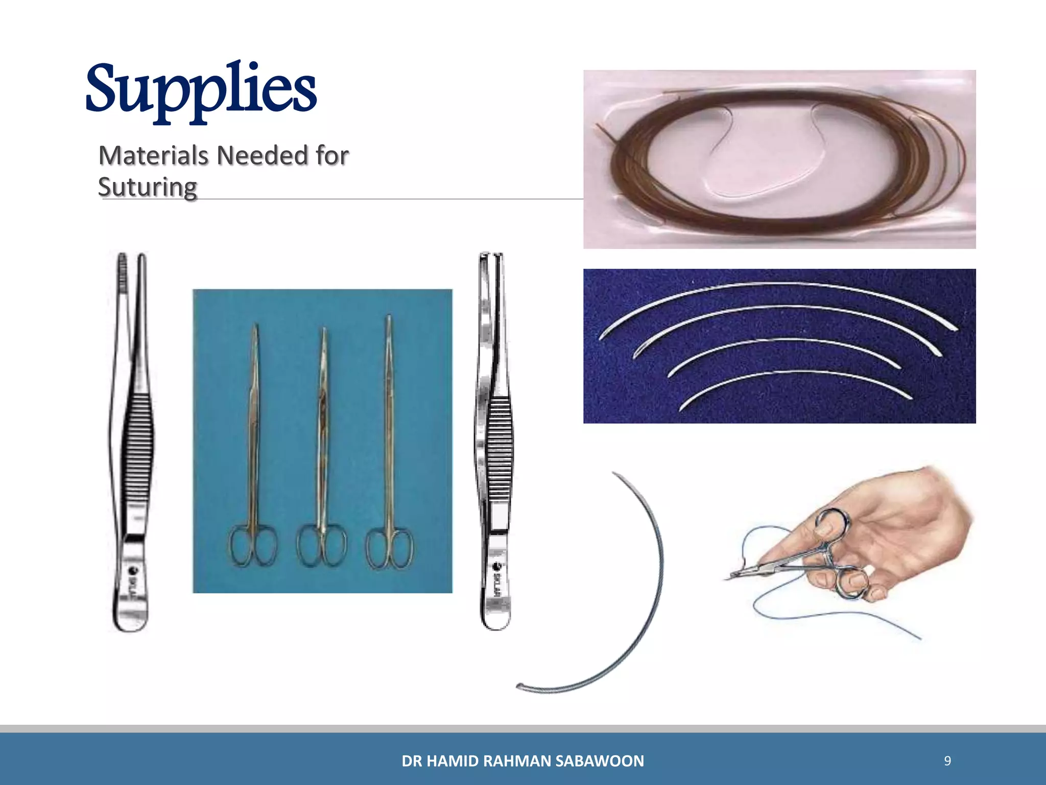 Suture materials | PPT