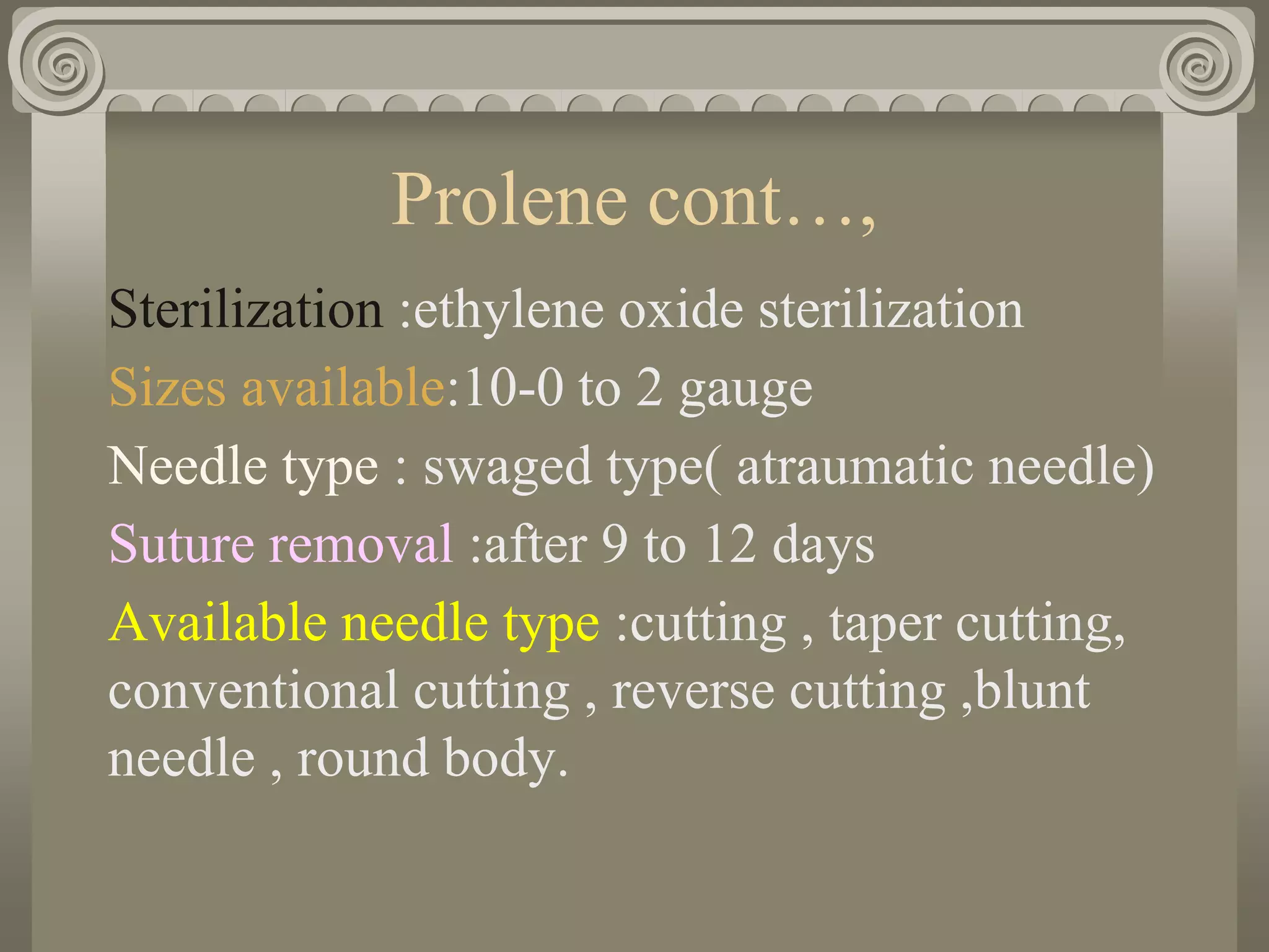 Surgical suture material | PPTX