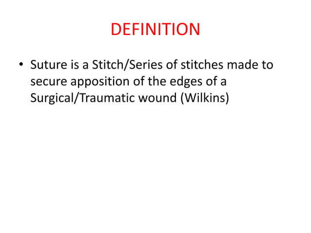 SUTURE MATERIALS.pptx | Skin Care | Beauty