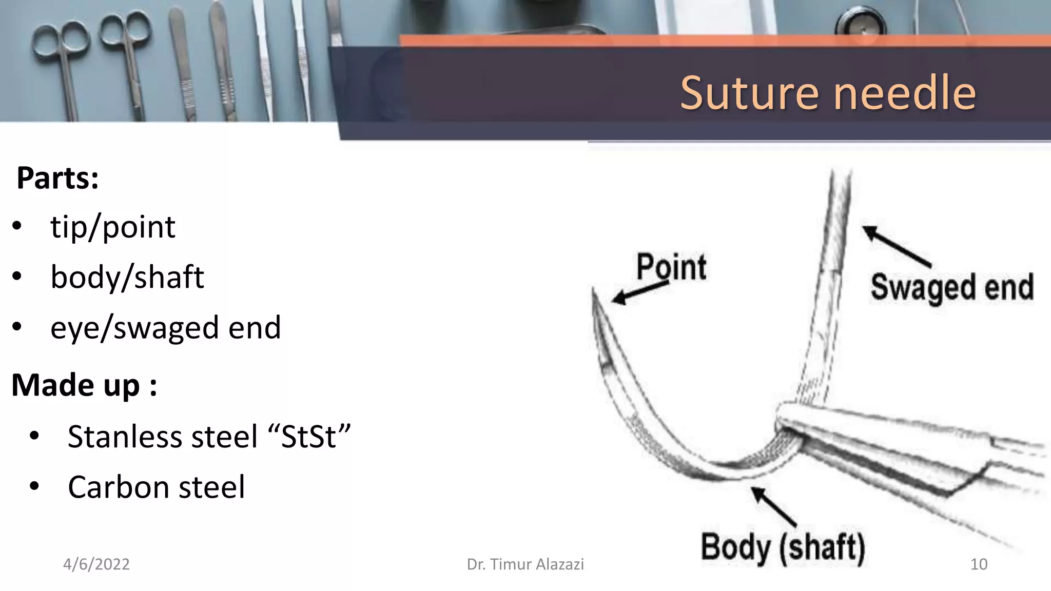 Suture materials and suturing techniques | PPTX
