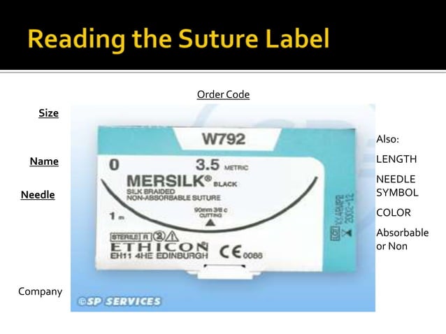 Suture materials and techniques | PPTX | First Aid | Injuries