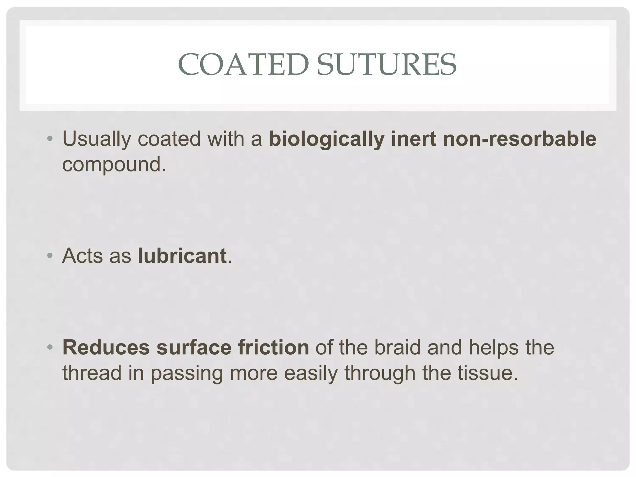 Suture materials and techniques | PPTX