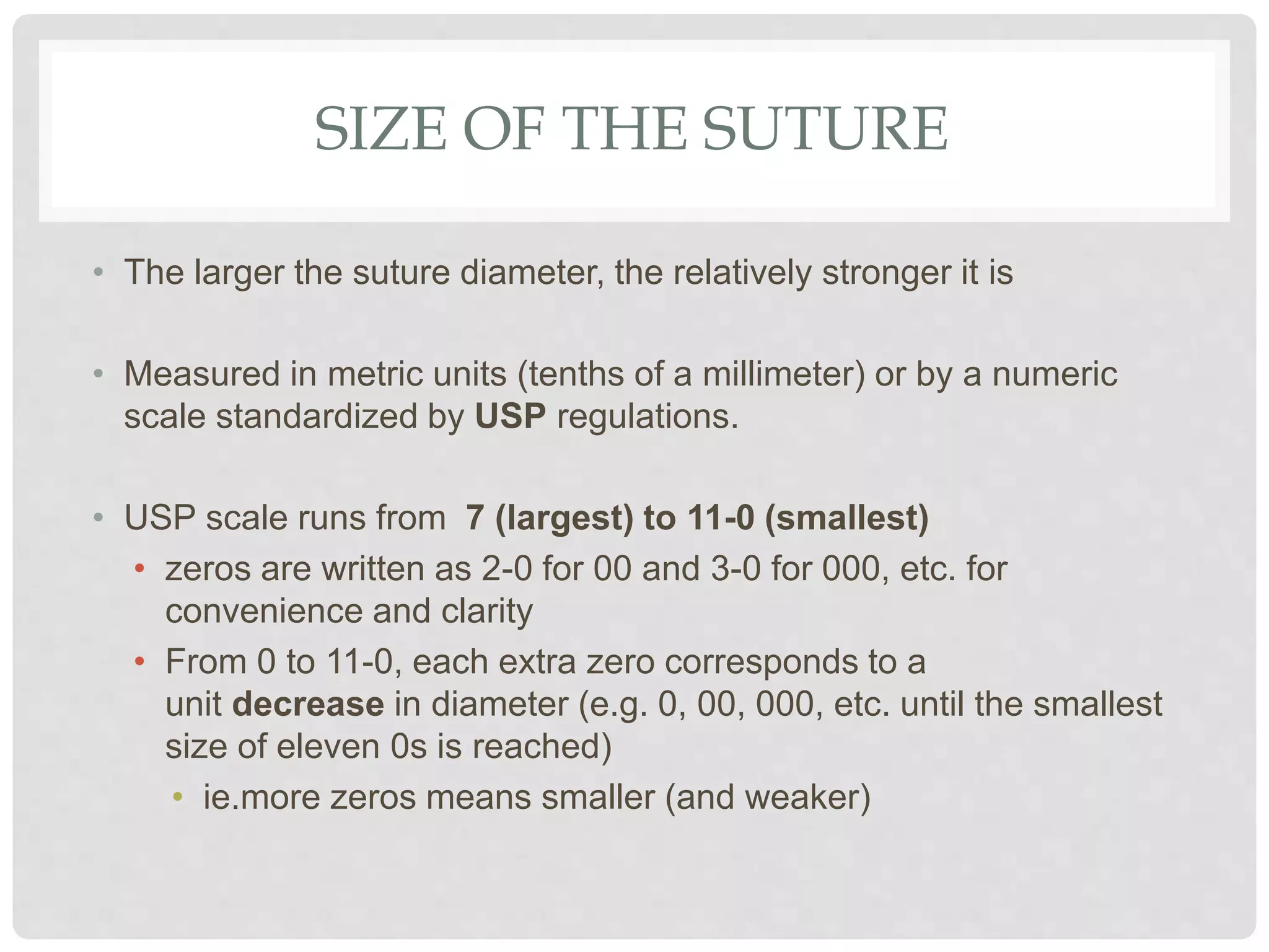 Suture materials and techniques | PPTX