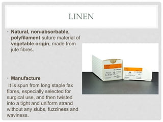 Suture materials and techniques | PPT