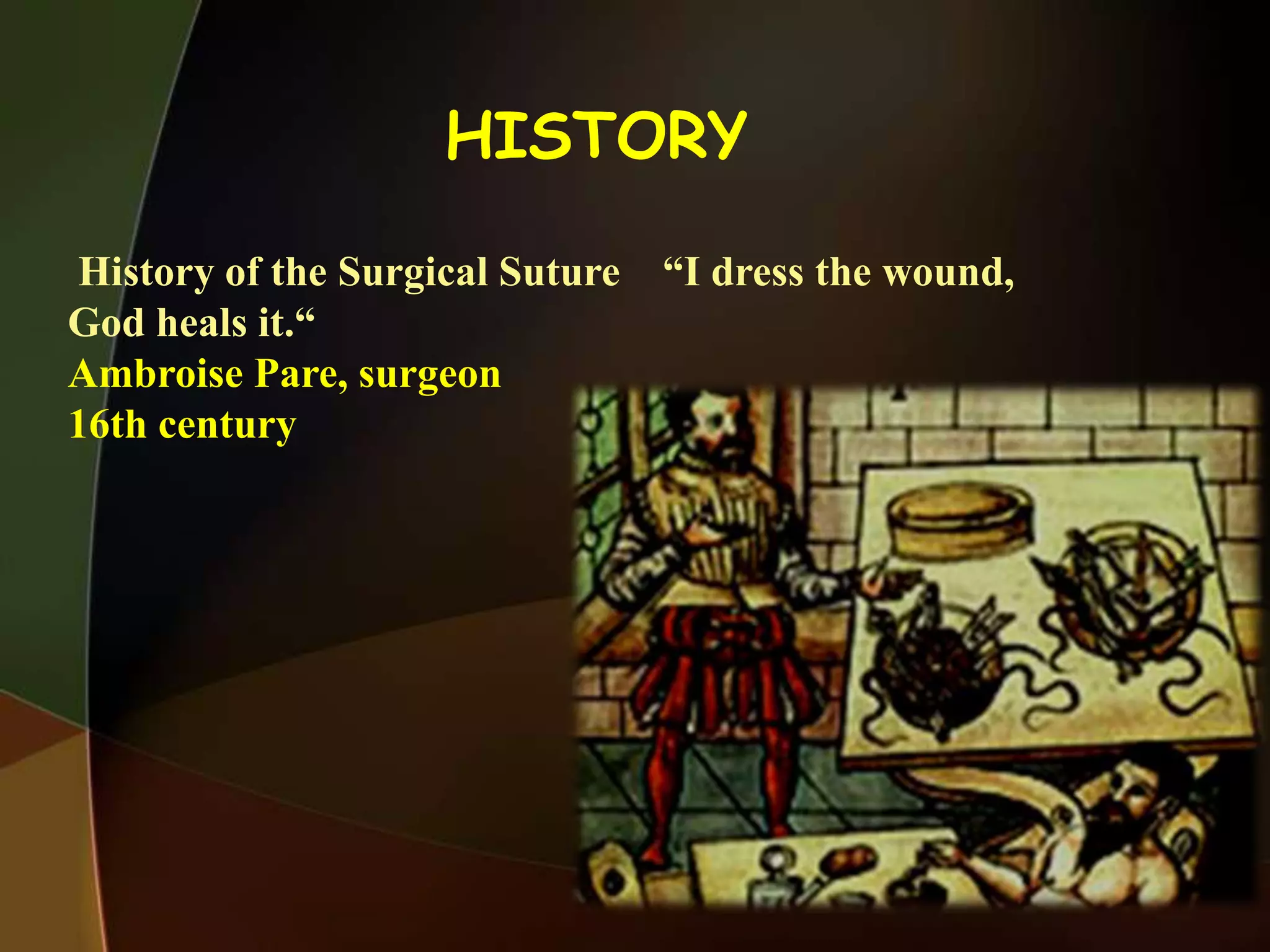 Suture materials & suturing techniques dr.ayesha | PPT