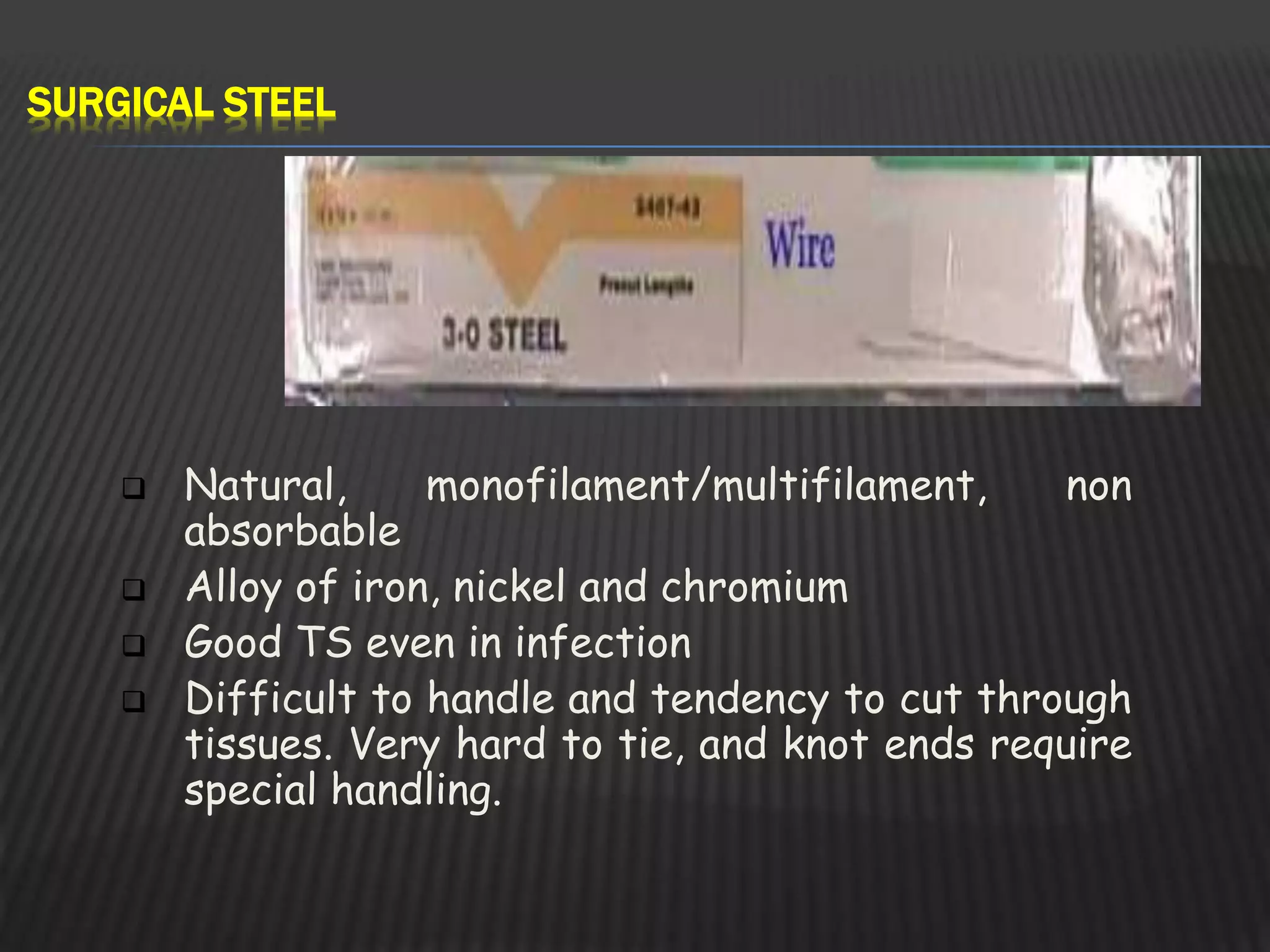 Suture material & suturing technique | PPTX