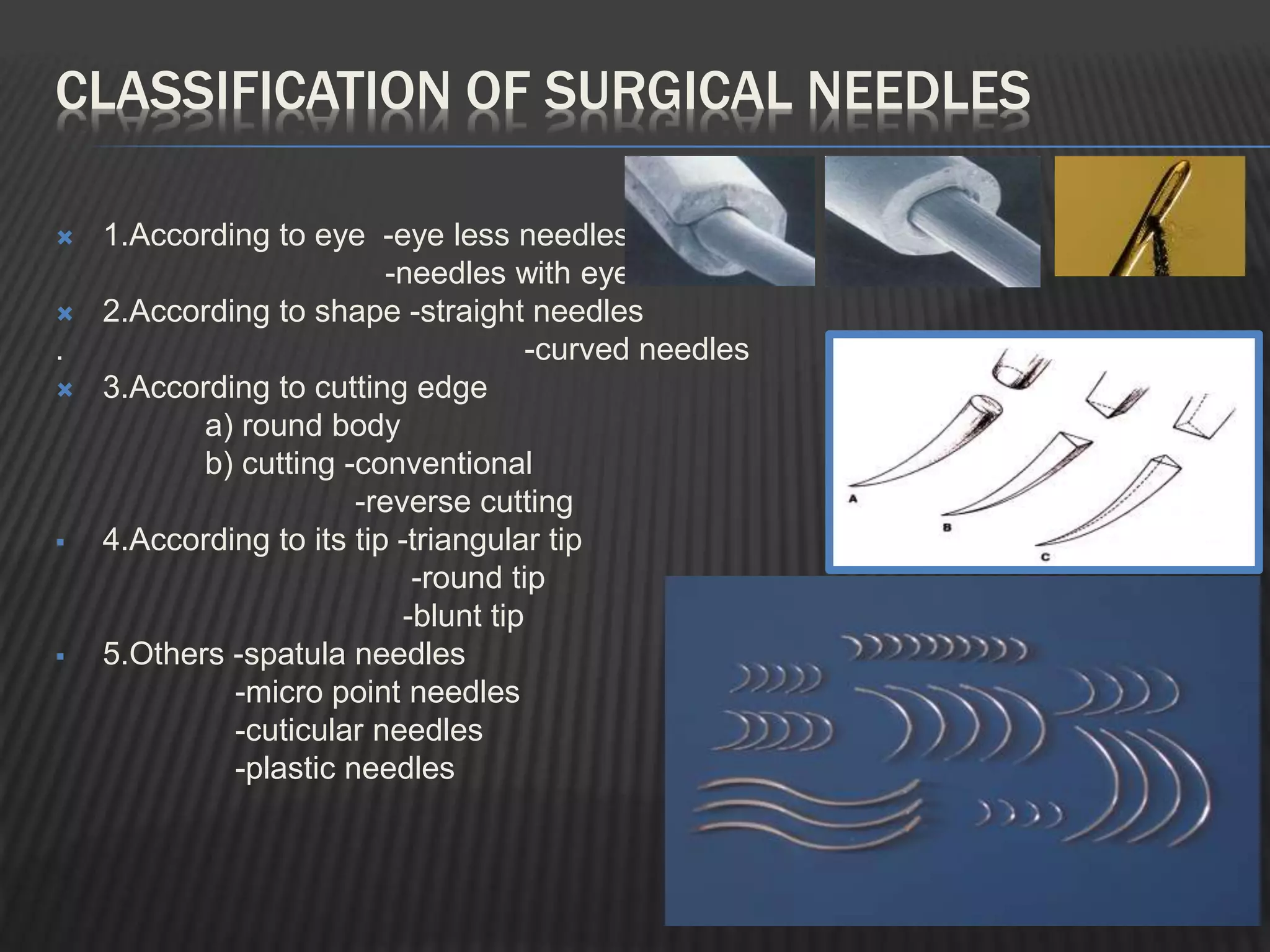 Suture material & suturing technique | PPTX