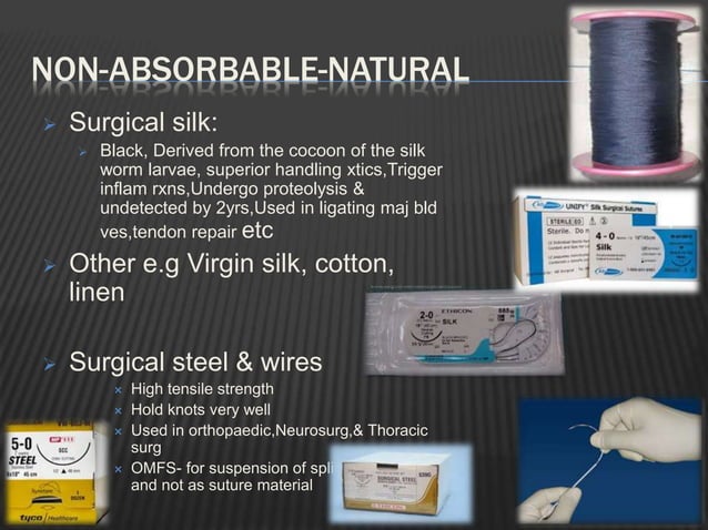 Suture material & suturing technique | PPTX