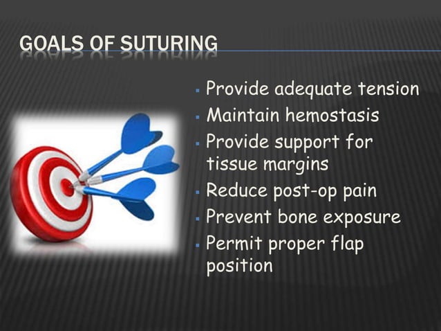 Suture material & suturing technique | PPTX