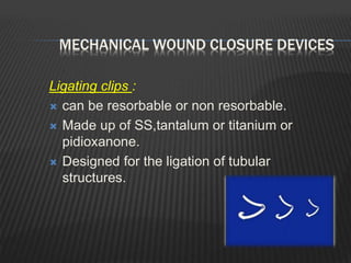 Suture material & suturing technique | PPTX