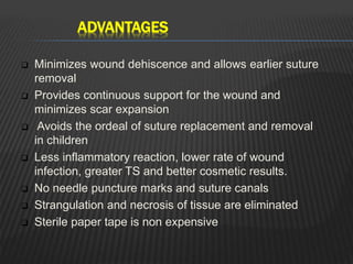 Suture material & suturing technique | PPTX