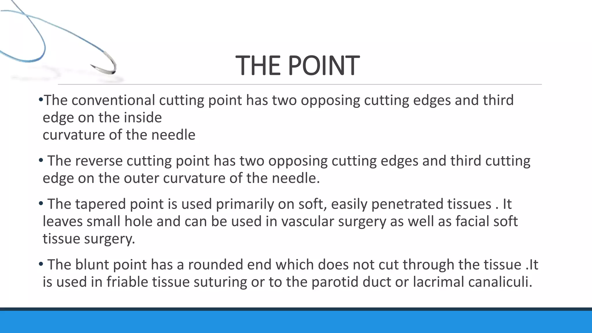 Suture material & suturing technique | PPTX