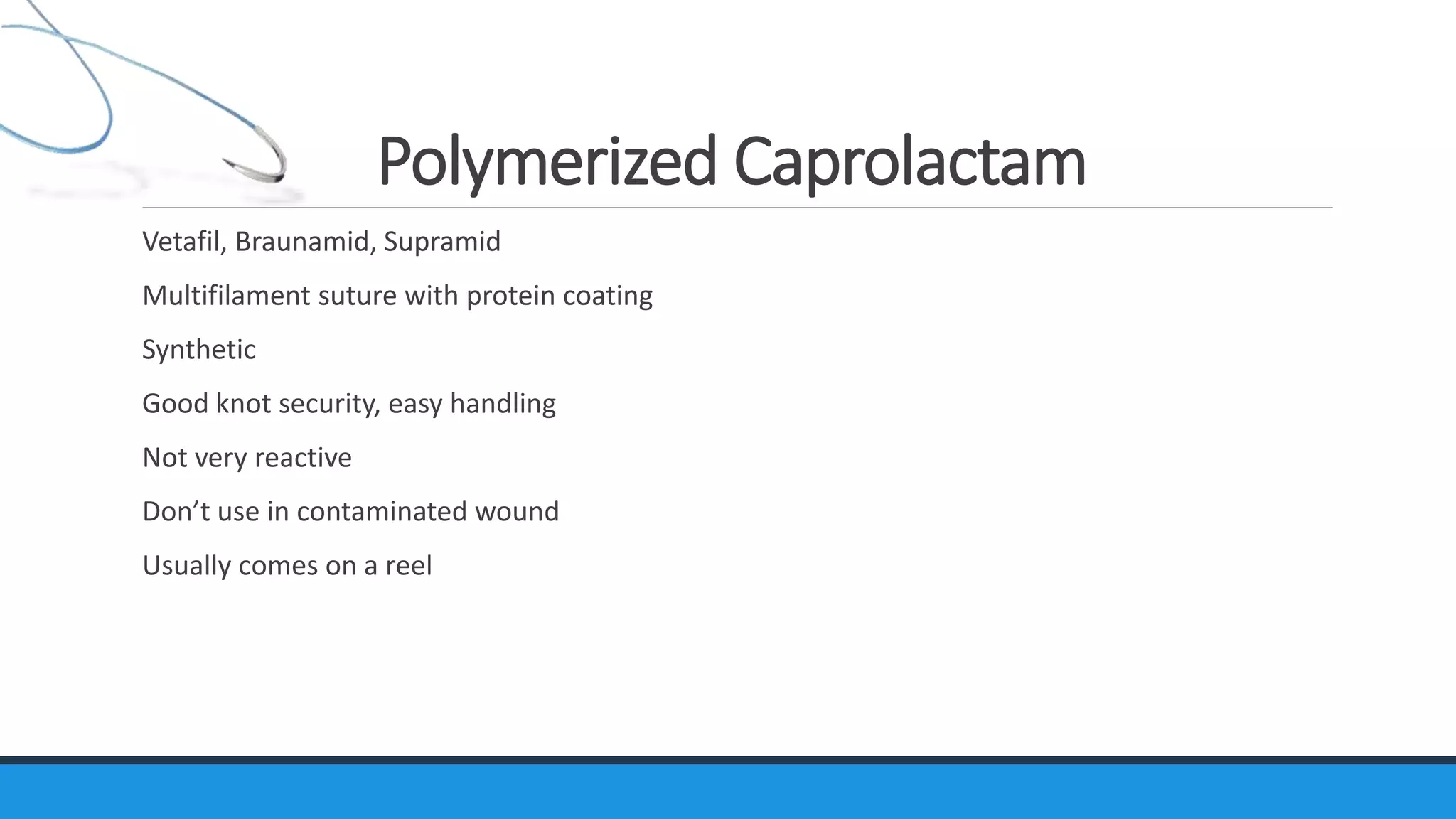 Suture material & suturing technique | PPTX