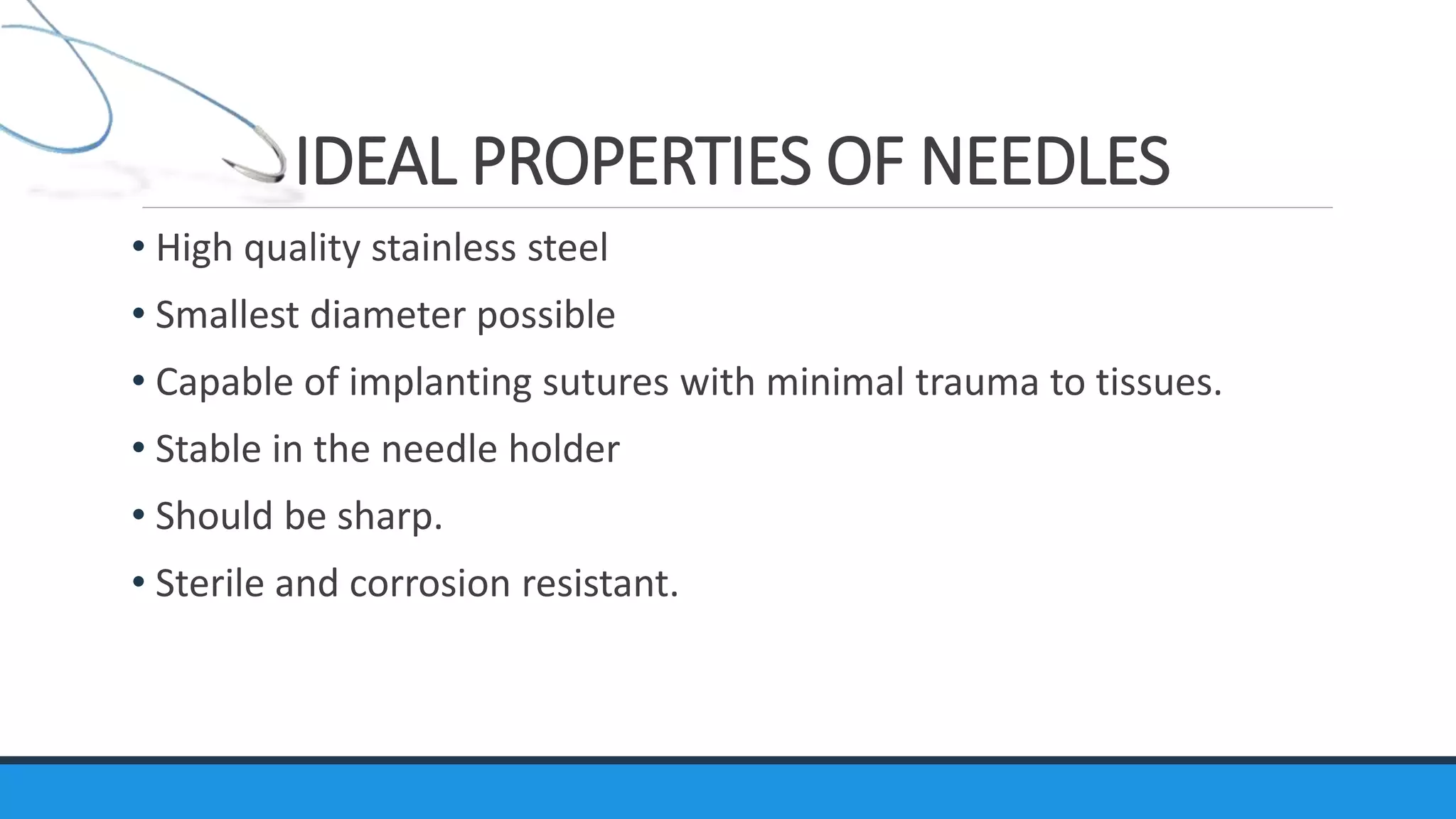 Suture material & suturing technique | PPTX