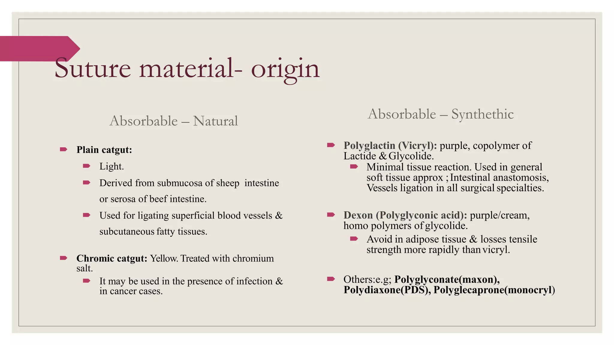 Suture, needle and knots | PPTX