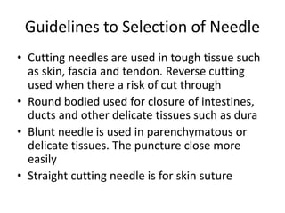 Suture & Needles.ppt