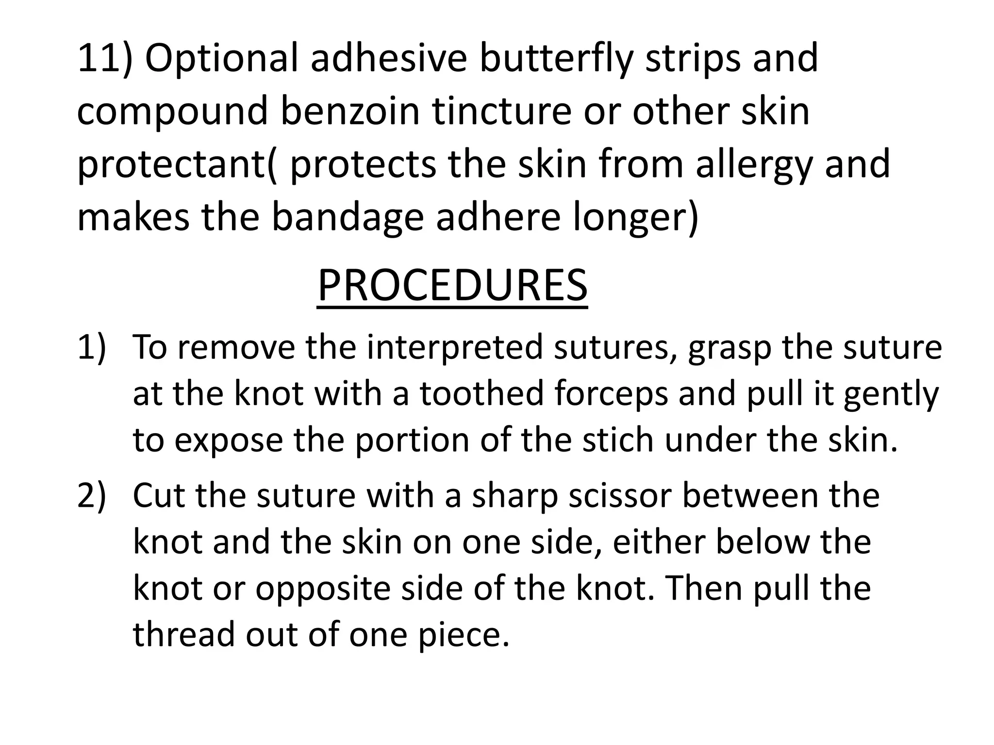 suture removal ppt.pptx medical surgical | PPTX